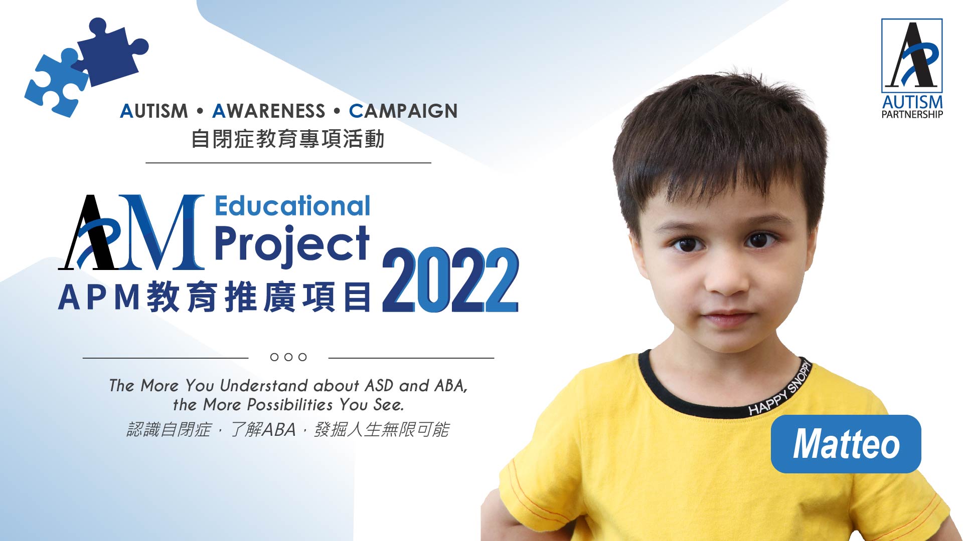 APM Educational Project 2022 - Matteo's Family - Autism Partnership